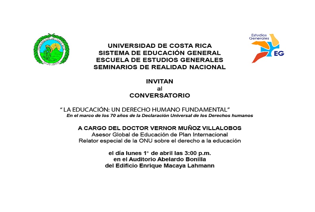 Actividades UCR Actividades UCR